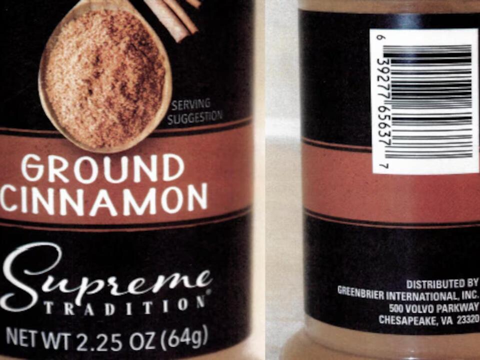 MDHHS, MDARD reminding Michigan families about cinnamon recall due to ...