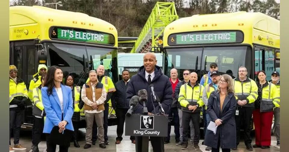 King County Metro launches new fleet of GILLIG electric buses - NewsBreak