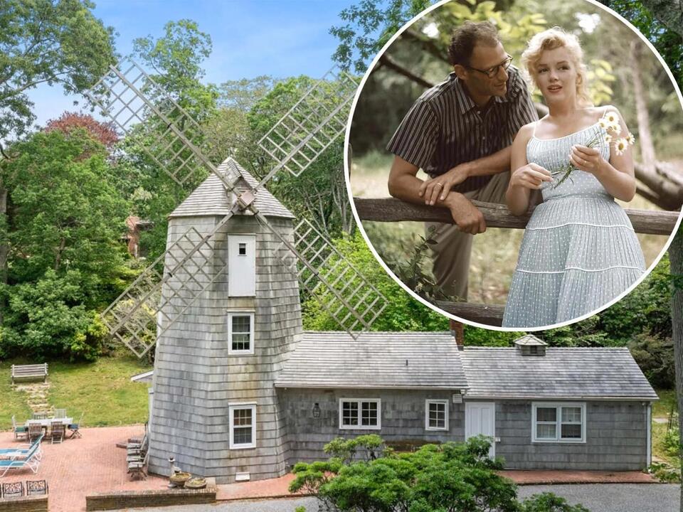 Marilyn Monroe used this Hamptons windmill home as a hideaway — and now ...