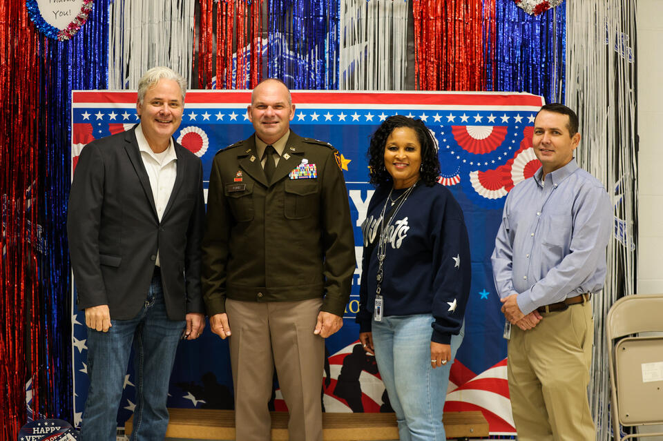 Justiss Elementary Honors Veterans in Annual Program - NewsBreak