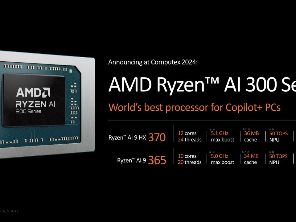 AMD's Strix Point CPUs get a rebrand and 50 TOPS of NPU performance