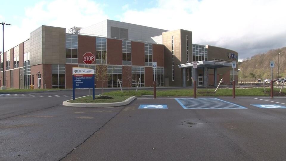 St. James Hospital building two ICU rooms - NewsBreak