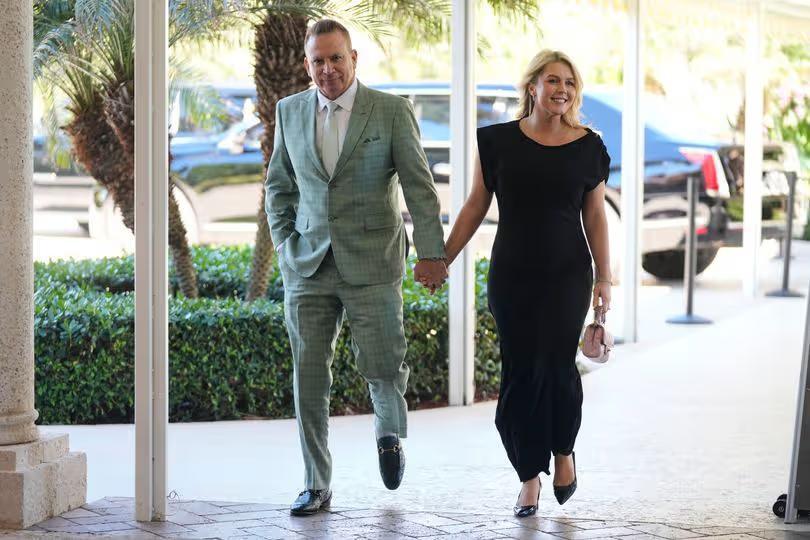 Pregnant Karoline Leavitt shows off growing baby bump at White House ...