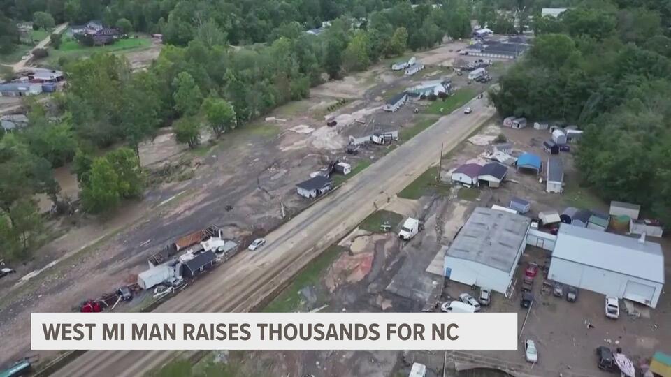 'My biggest impact' | West Michigan man raises thousands after Helene ...