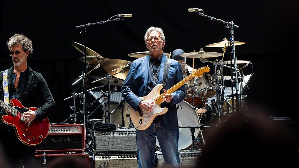 Eric Clapton Ends Madrid Show Early After Being Struck by Object from ...