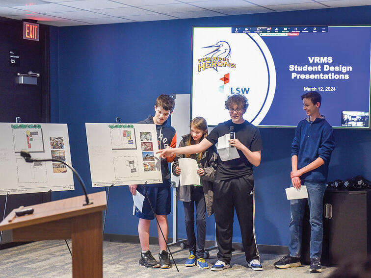 View Ridge students present architectural designs for potential new ...