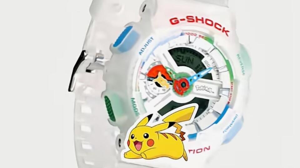 Casio's New G-SHOCK x Pokémon Watch Brings 30 Pocket Monsters to Your ...