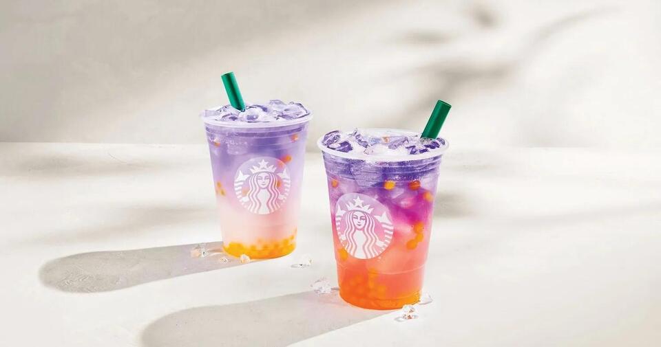 Starbucks summer menu features new Tropical Butterfly Refresher boba ...