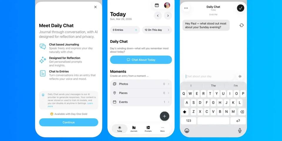 Day One journaling app introduces ‘Gold’ plan with AI summaries and ...