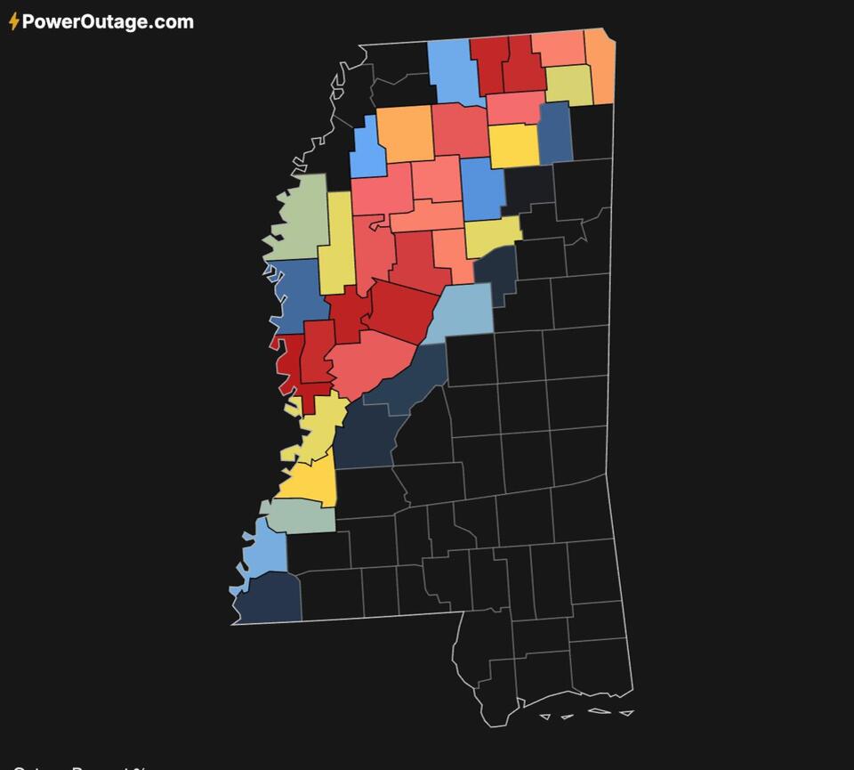 More than 140,000 Mississippi customers still without power after ...