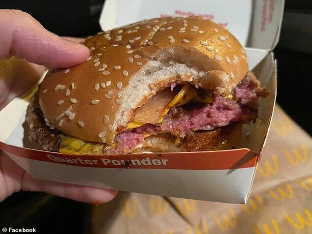 'Anyone tried the McRaw?' Horrified man discovers the meat in his ...