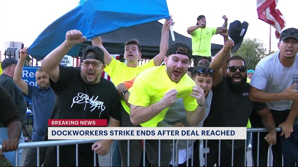 Dockworkers' union suspend strike until Jan. 15 to allow time to ...