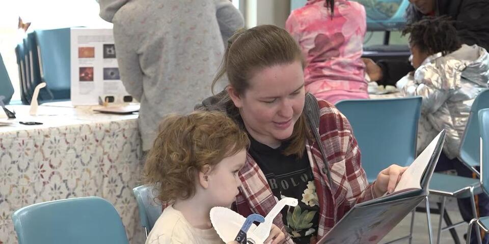 South Beloit families learn about eclipse, free viewing glasses - NewsBreak