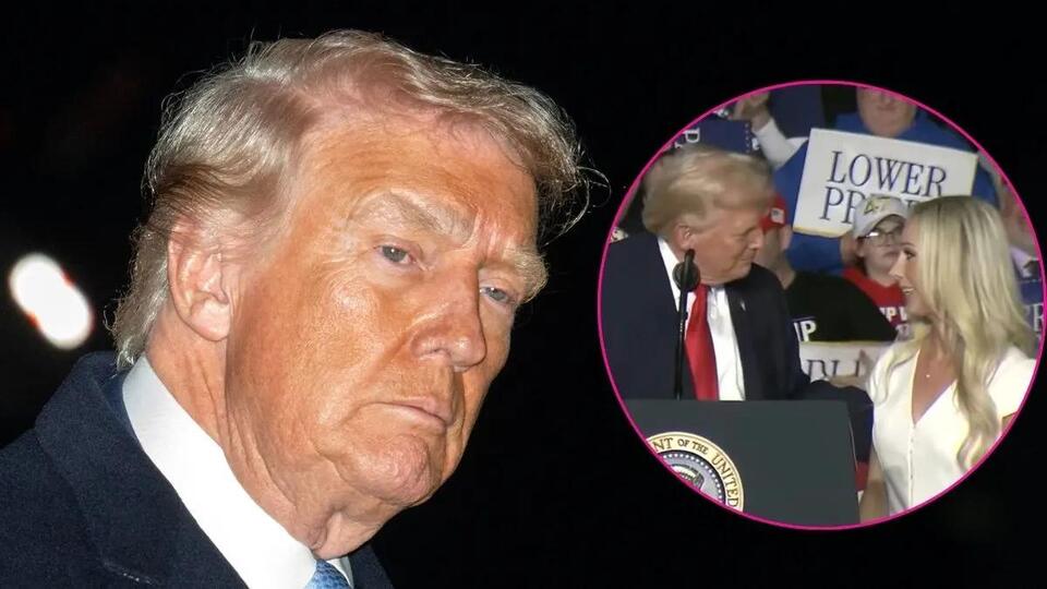 Donald Trump Hits on 'Beautiful' Women at His Rally as He Calls Them Up ...