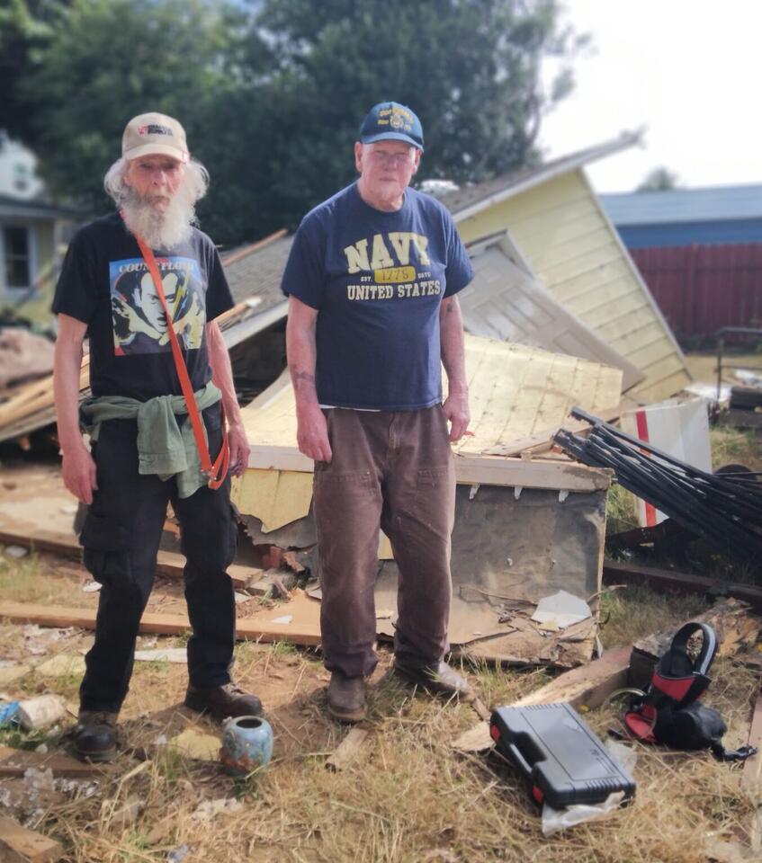 Harrowing crash leaves two homeless, one injuried - NewsBreak