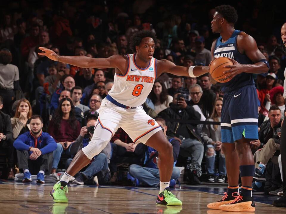 OG Anunoby finds rhythm alongside Julius Randle in Knicks debut