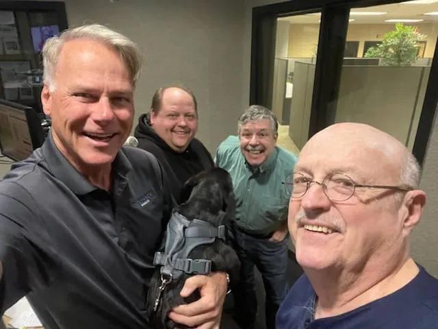 20 years for the MoneyTracker on KNSS with "Steve and Ted in the ...