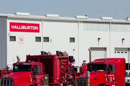 Halliburton forecasts steep full-year revenue decline on softer demand ...