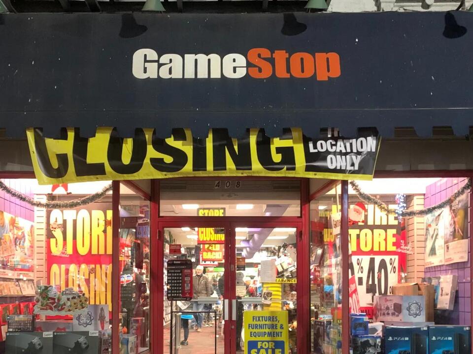 GameStop Stock Still Sinking, Now Down 23% Over Past Month