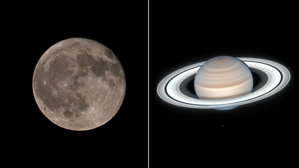 Saturn and the moon take a sunset stroll on Sept. 8: Here's how to see ...