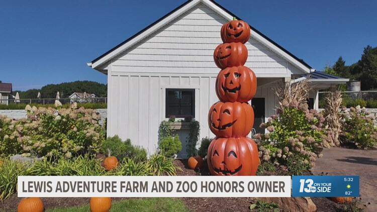Lewis Adventure Farm and Zoo gearing up for fall, honoring co-owner ...
