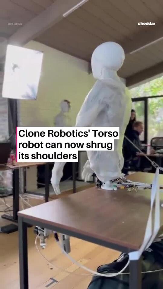 Robots are getting a lot less stiff and a lot more human. 🤖👀 Powered by ...