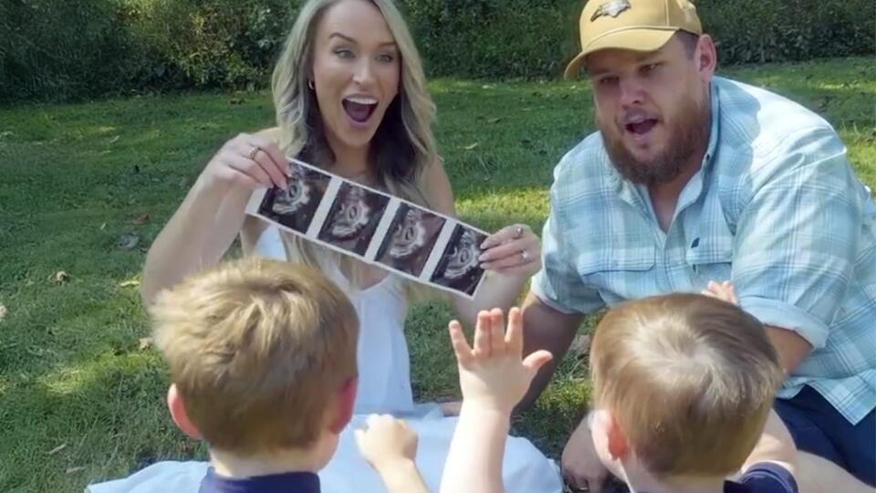 Luke Combs Shares Emotional Pregnancy Reveal as He and Nicole Expect ...