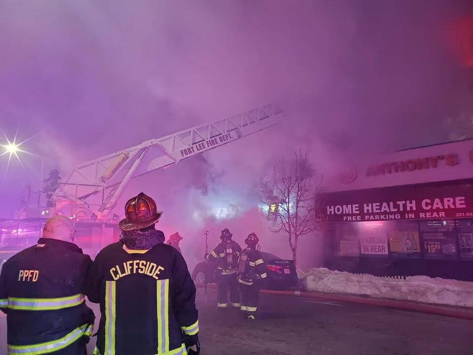 4-Alarm Fire Draws Massive Response In Palisades Park During Freezing ...