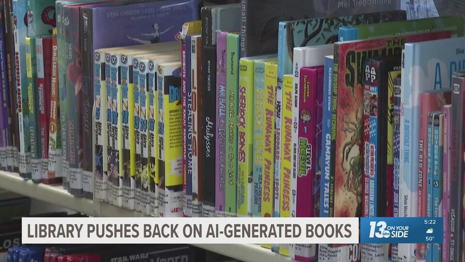 Greenville library pushes back on AI-generated books - NewsBreak