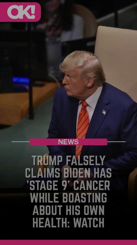 Donald Trump claimed Joe Biden's prostate cancer was in 'stage 9 ...