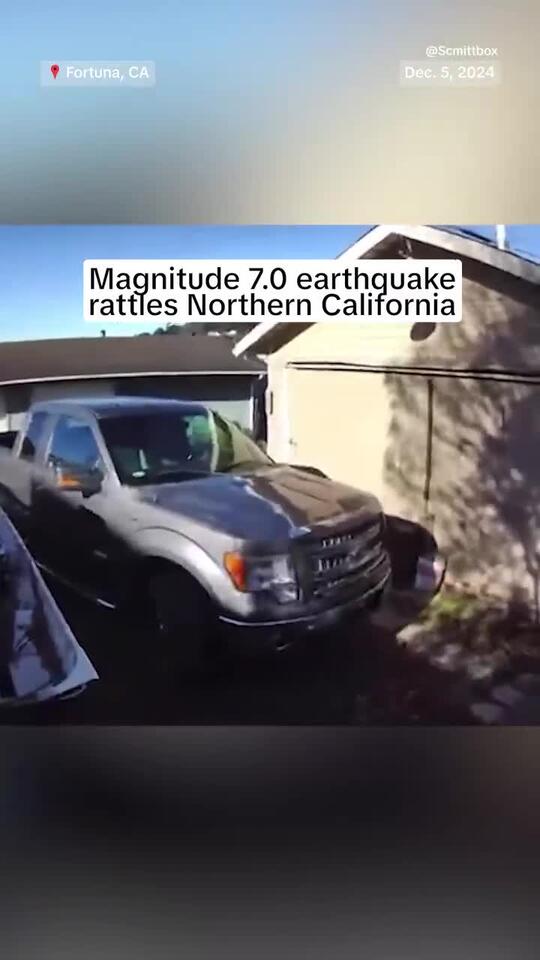 Footage shows the impact of the 7.0-magnitude earthquake that rocked ...