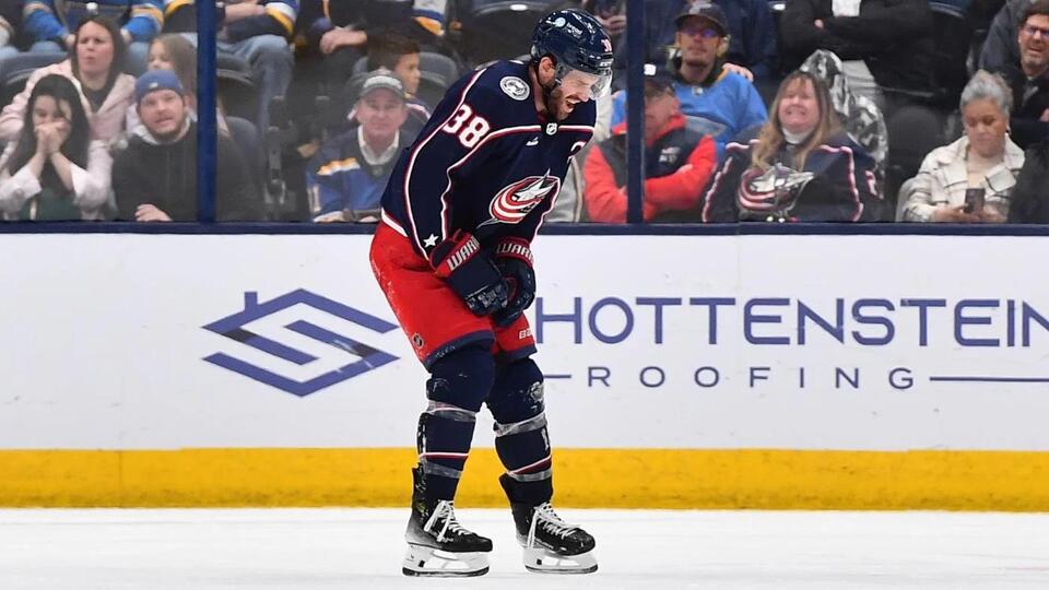 Blue Jackets captain Boone Jenner to miss six weeks with fractured jaw ...