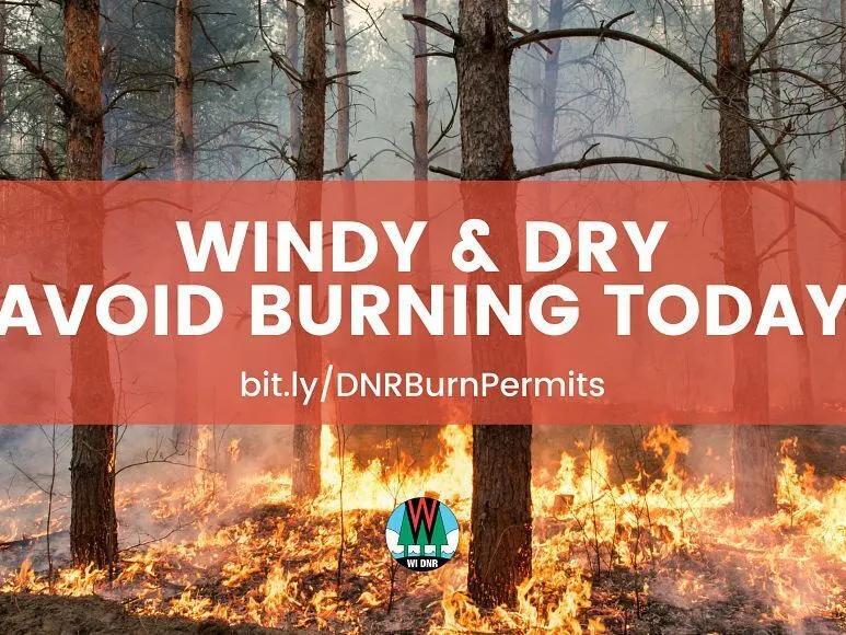 DNR: Elevated fire conditions continue in Wausau, central Wisconsin