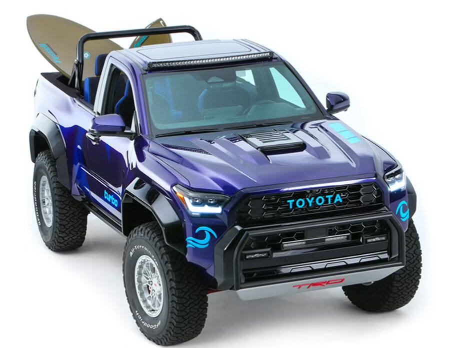 Toyota Built a TRD Surf Concept Truck, and It’s a Serious Throwback to ...