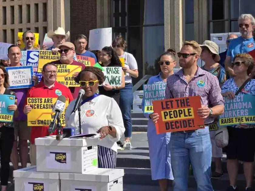 Petition to raise Oklahoma minimum wage received $1.84 million in first ...