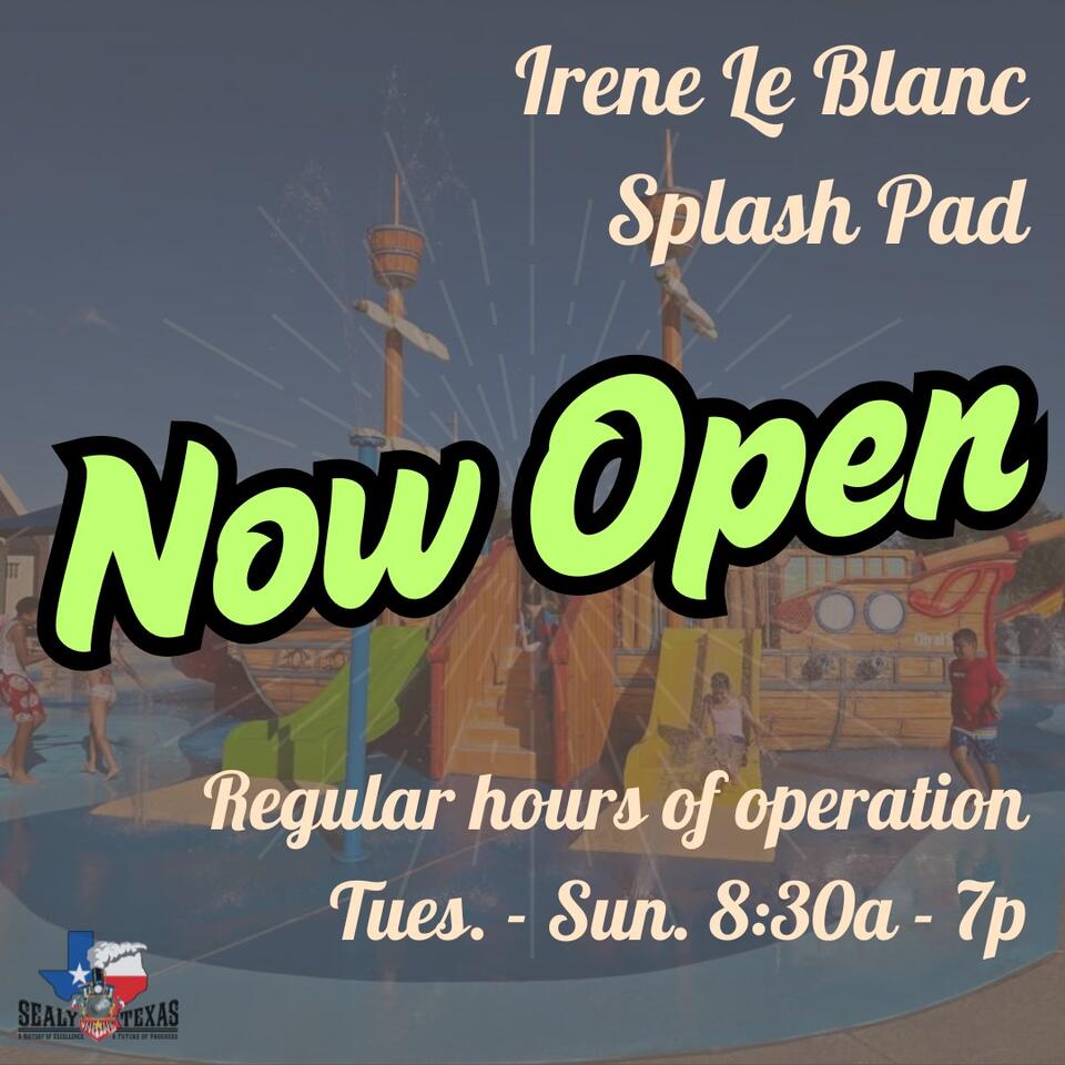 Irene LeBlanc Splash Pad Now Open for Summer Fun - NewsBreak