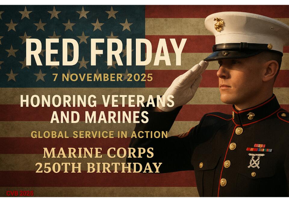 RED FRIDAY 7 NOVEMBER 2025 Honoring Courage: Marines Mark 250 Years of ...