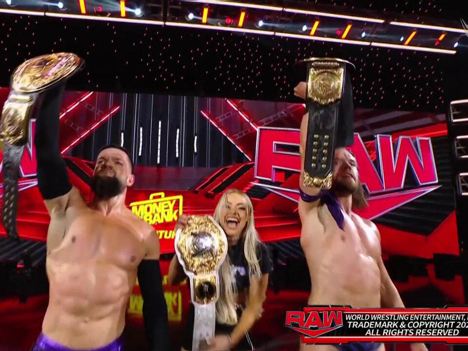 Judgment Day Win WWE World Tag Team Titles On 6/24 WWE Raw With Help ...