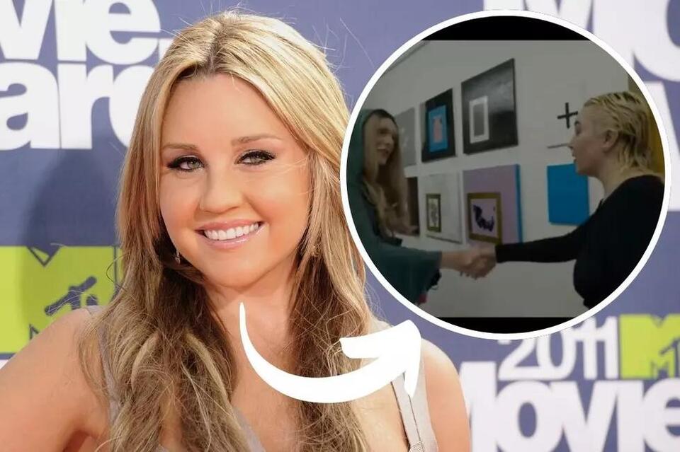 Amanda Bynes Resurfaces in Wholesome Interaction With Fan at Art Show ...