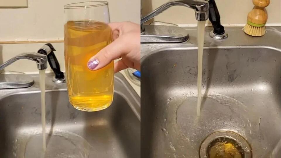 Michigan Woman Horrified as Yellow Water Pours from Tap, Sparks Outrage ...