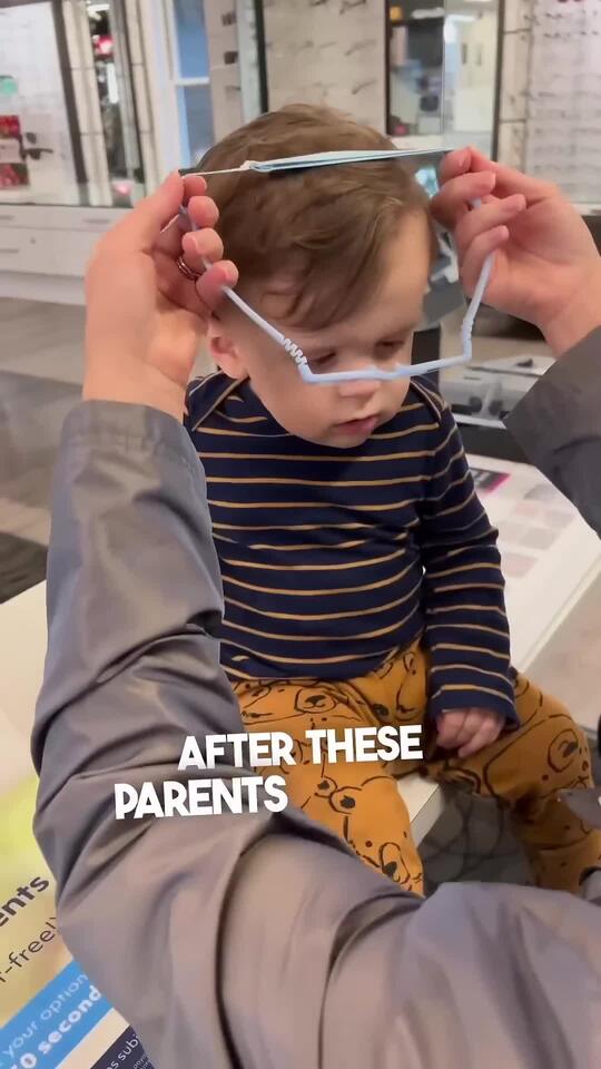 Little Boy Wears Glasses To Fix His Vision For The First Time Newsbreak