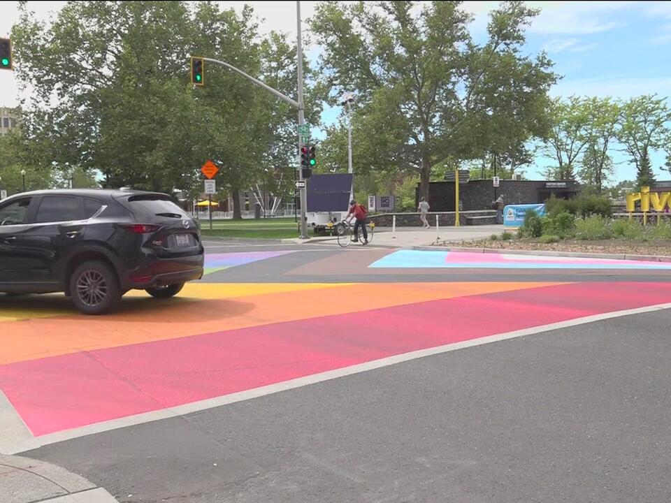 3 people arrested for defacing pride mural in Spokane