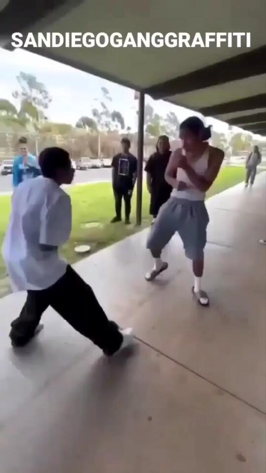 San Diego Gang fight between SÊ.SD (South Êast San Diego) vs. OTNC (Old ...