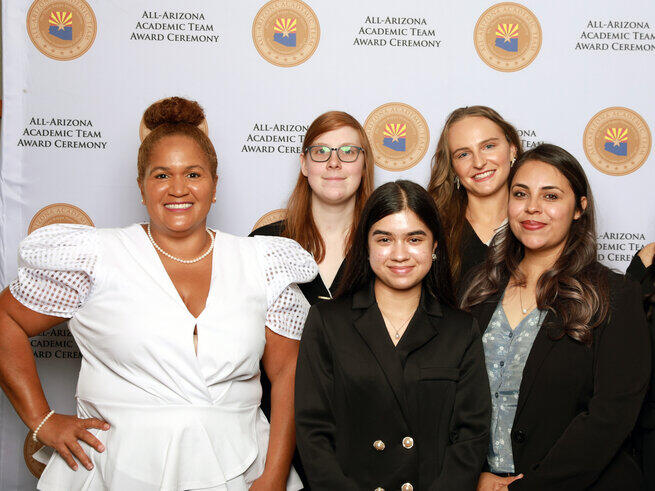 Six CAC students on All-Arizona Academic Team
