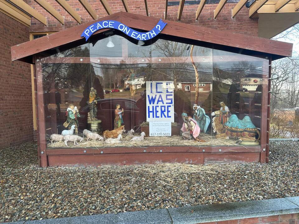 How a Dedham church’s Christmas display became an annual mirror on ...