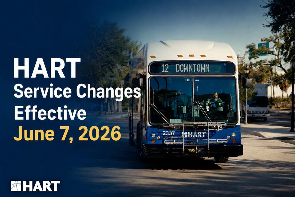 HART bus service changes start June 7 - NewsBreak