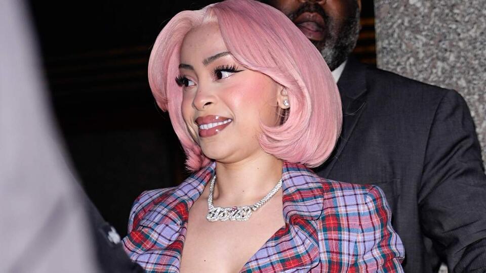 Ice Spice in Plaid Skirt Suit Is Business But Make It Bold - NewsBreak