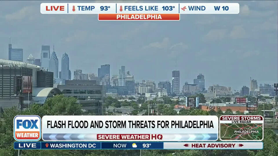 Philadelphia Weather: Flash Flood Alert Update - NewsBreak