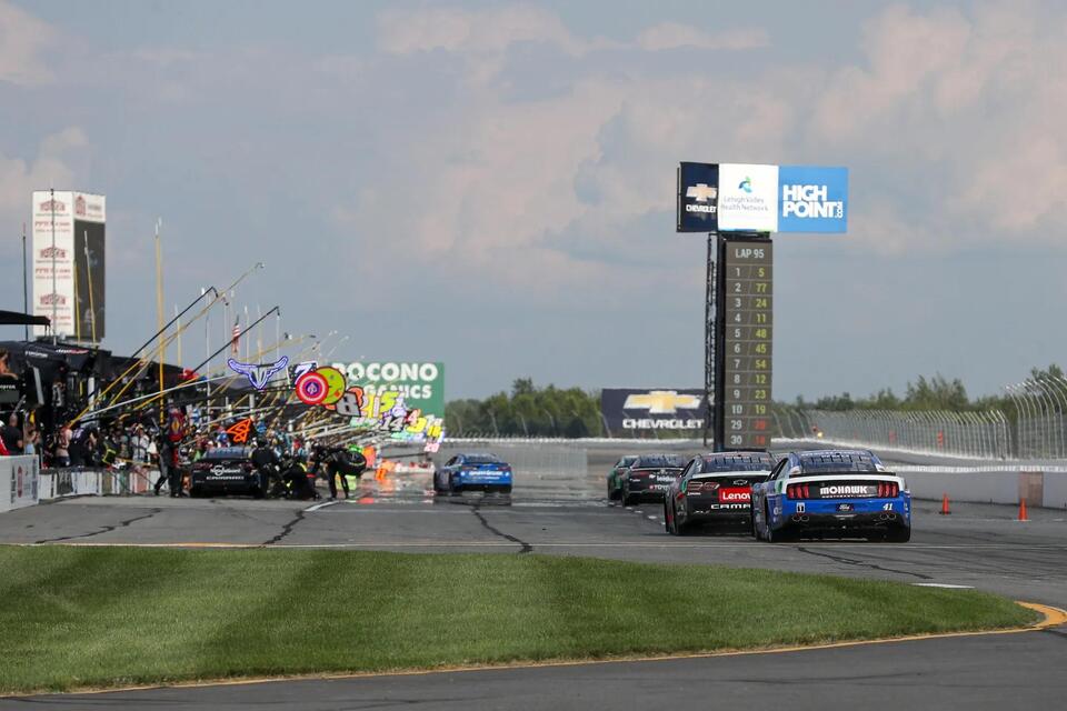 NASCAR’s Summer Shift Scores Big as the ‘Tricky Triangle’ Packs Stands ...