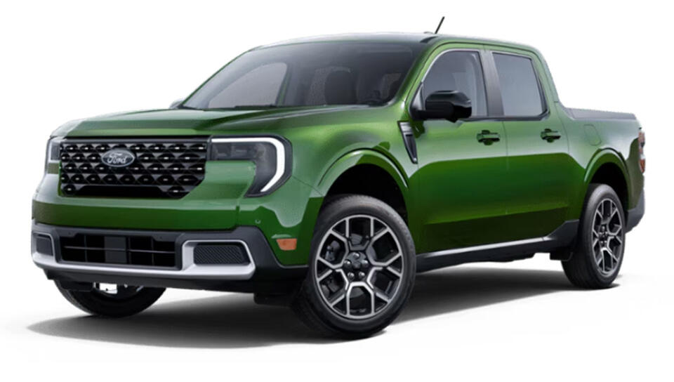 2026 Ford Maverick Drops Eruption Green Color - NewsBreak